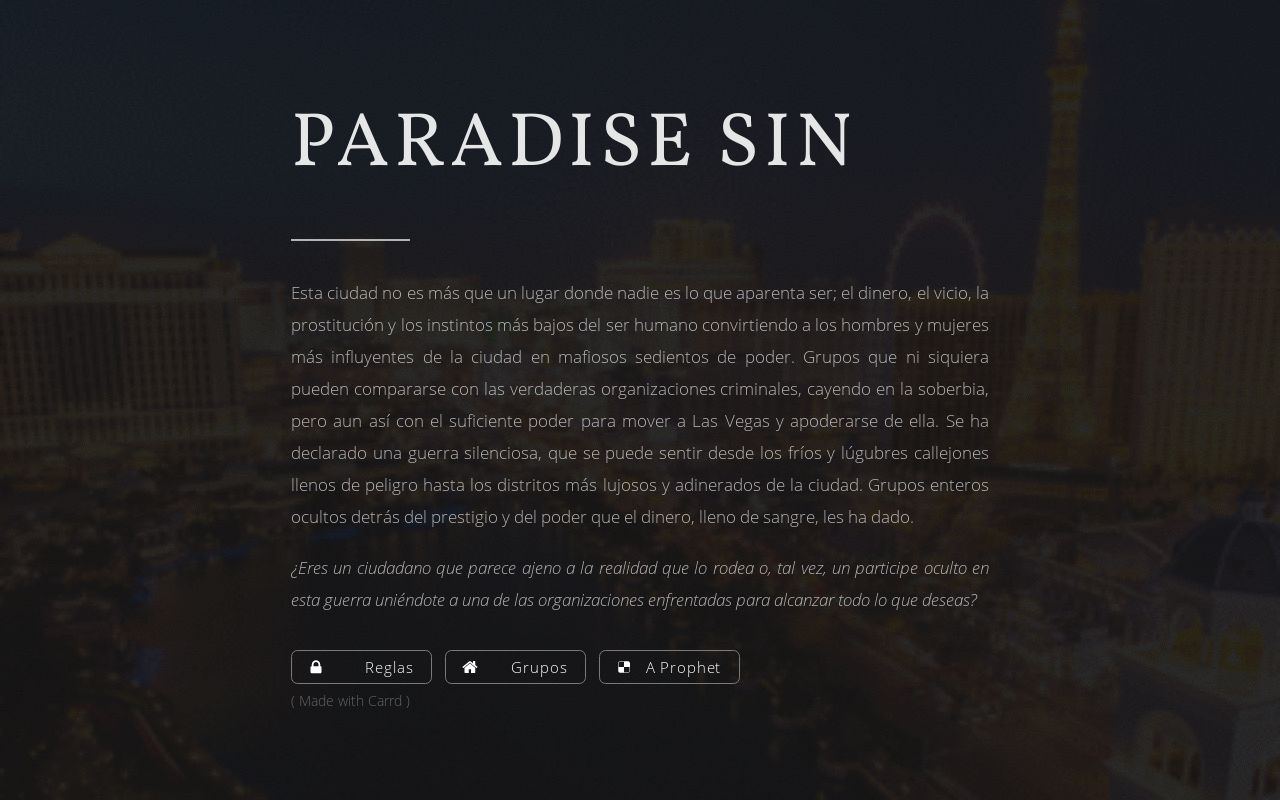 Paradise Sin RP